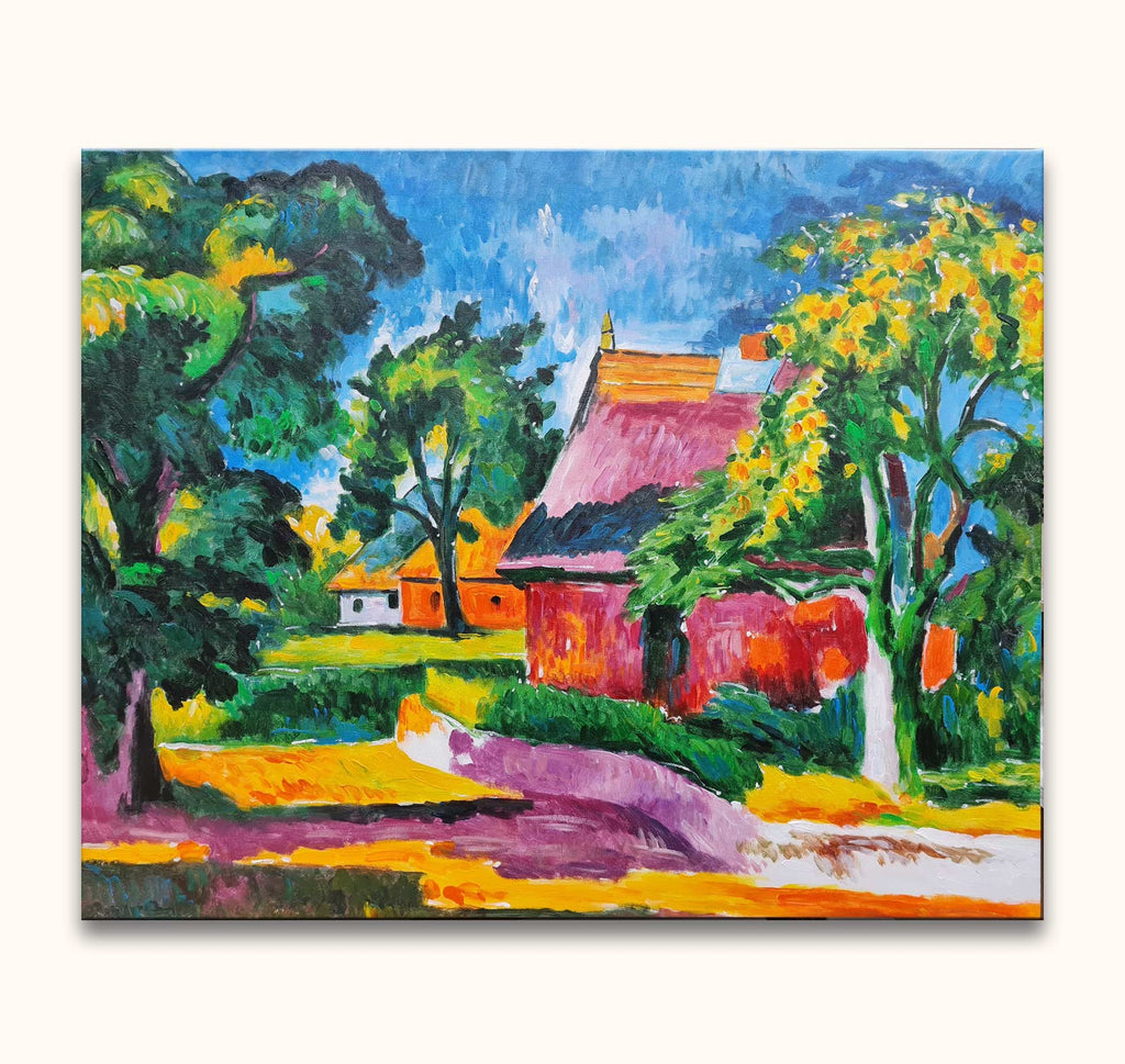 Max Pechstein – Der Bauernhof – degrootmeesters.com