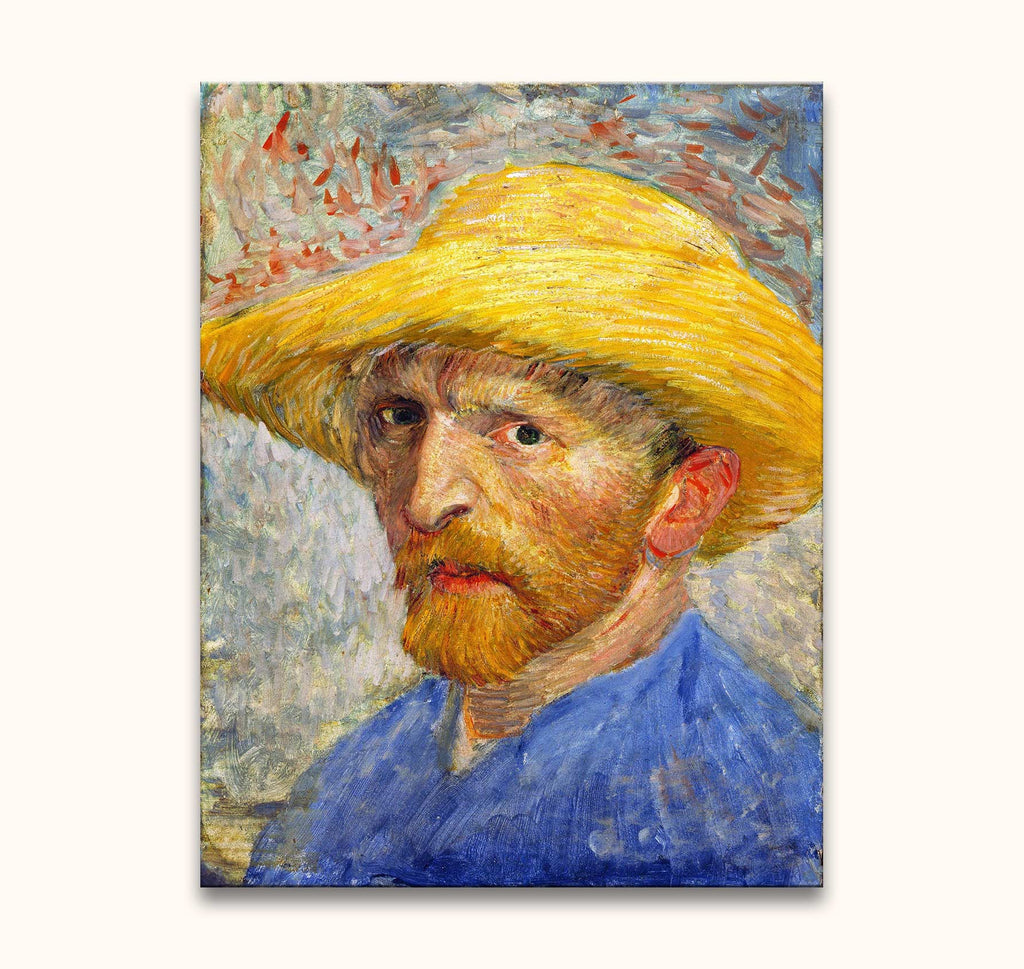 Vincent van Gogh - Selbstporträt mit Hut – degrootmeesters.com